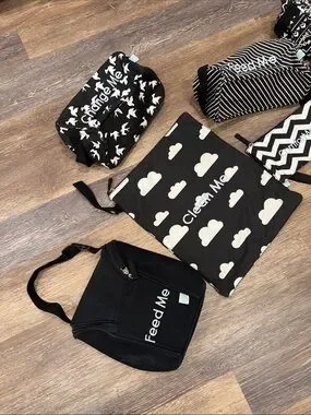 Easy Baby | Accessories | Easy Baby 7piece Travel Set Black And White ...